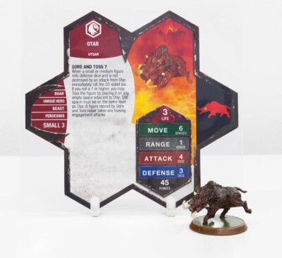 Otar - C3V SOV Custom - figure & card - Heroscape | eBay