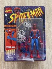 Marvel Legends Spider Man: Retro Collection Spider-Man Cel Shaded (Retro)