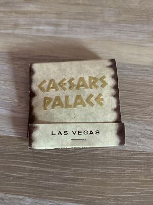 Vintage Matchbook: Caesar’s Palace Las Vegas Universal Match Ephemera ...