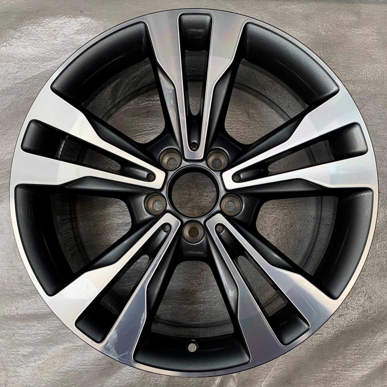 4 Orig Mercedes-Benz Alloy 7.5Jx18 ET44 A2054012802 C W205 V205 S205 ...
