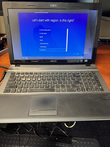 ASUS U52F Laptop i5 M460 4GB RAM 250GB SSD Windows 10 No Charger | eBay