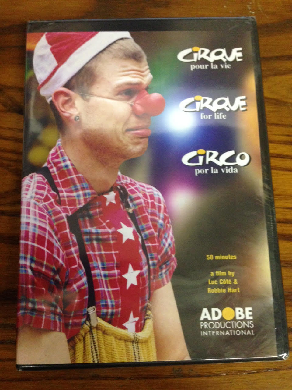 Cirque Pour la Vie/Cirque for Life DVD, Adobe Productions, Cirque de ...