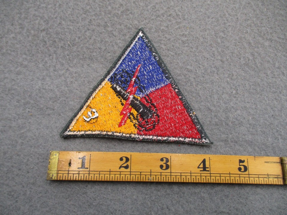 US Army 3rd Armored Division Patch S6., | eBay