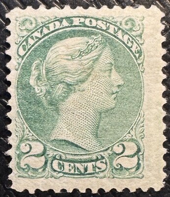 MH SC#36 2c green Queen Victoria Small Queen | eBay