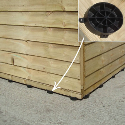 Plastic Shed Base Kit SHED BOOT Floor Bearer 6x4 8x6 10x8 - fits ALL ...