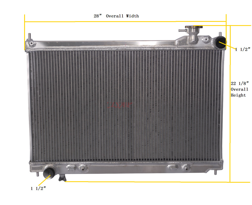 All Aluminum radiator For Infiniti G35 3.5L V6 2003-2004 Sedan AT/MT | eBay