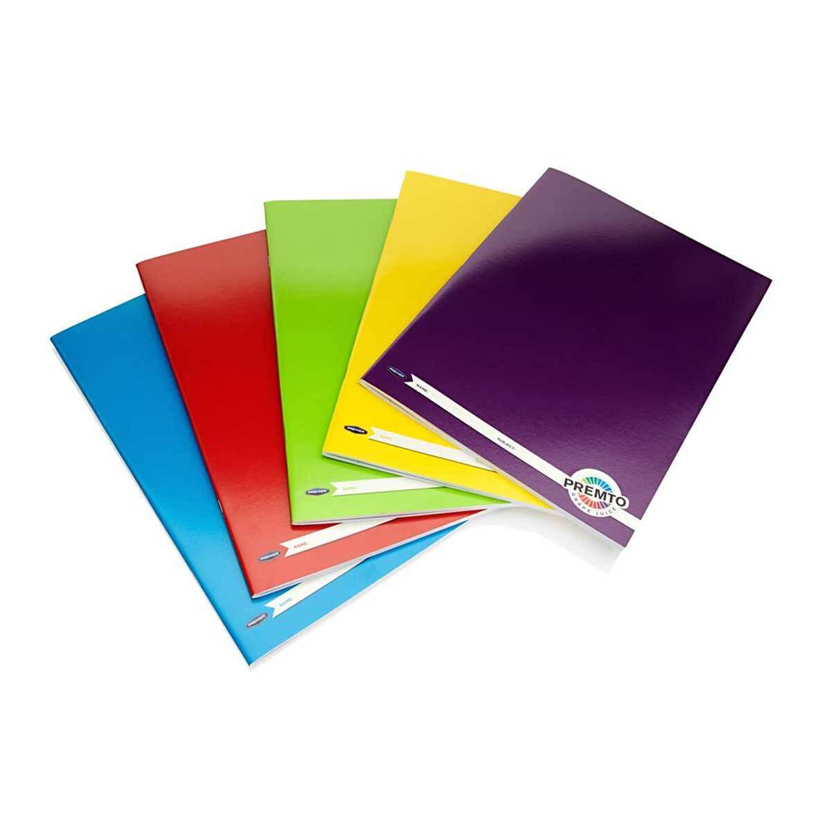 Exercise Books A4 Notebook 120 PAGES Home Schooling Lined Ruled ...