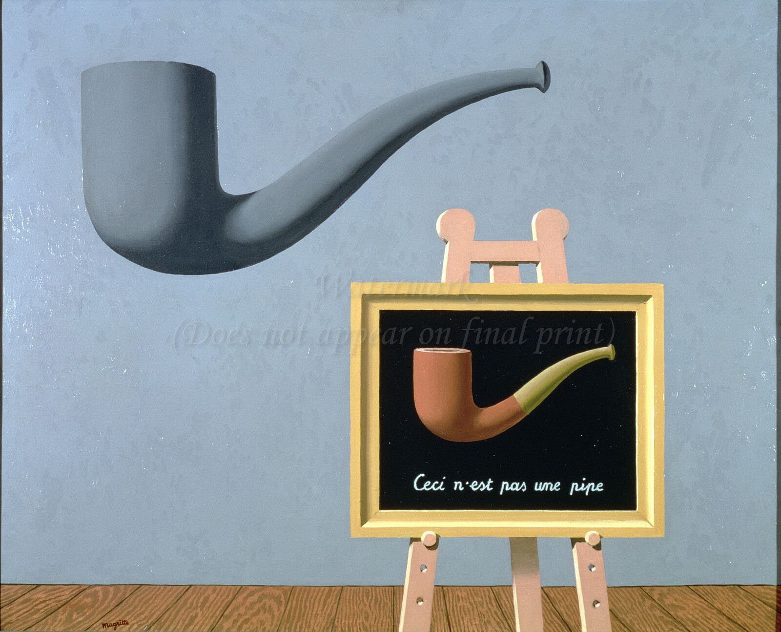 Rene Magritte Pipe