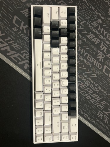 TOKB T68SE Wired Mechanical Gaming Keyboard Rgb Backlit Compact White ...