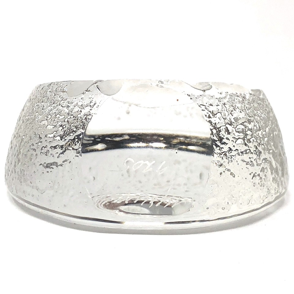 Vtg Glass Crystal ROBIN BIRD Art Glass Paperweight Etched Artist ...