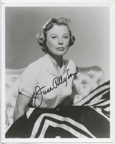 June Allyson Actress Autographed 8x10 Photo w/COA WWE21-121 | eBay