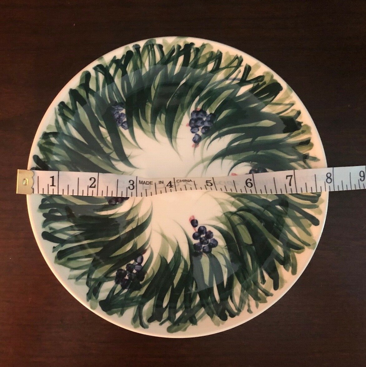 Southern Living Signed Gail Pittman Pottery Salad Plate 8 inch Splendor ...