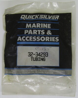 New Quicksilver Mercury Marine Boat OEM Tubing Part No. 32-34293 | eBay
