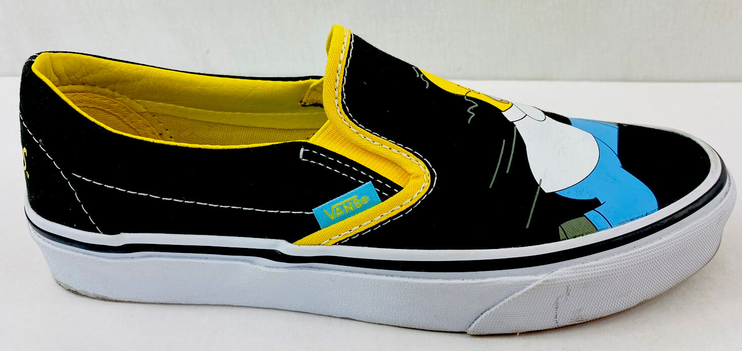 The Simpson’s X Vans Classic Slip-On Homer & Bart Sho… - Gem
