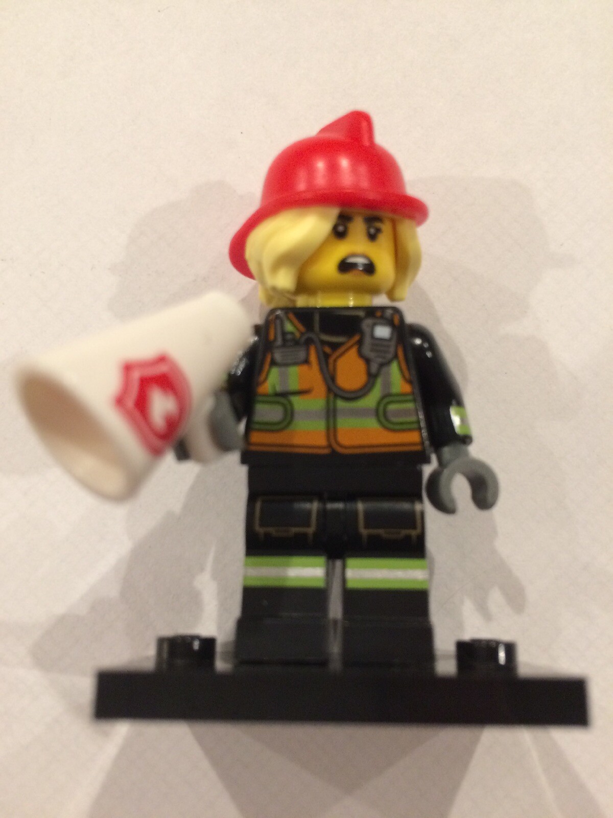 LEGO Minifigures Series 19 - Fire Fighter Woman Firefighter | eBay