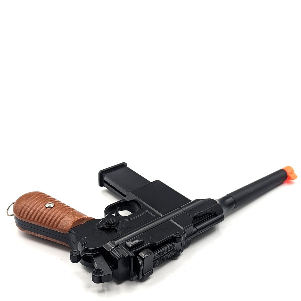 UKARMS G12 Ultra-Grade Metal WWII C96 Pistol Airsoft Gun WW2 Role Play ...