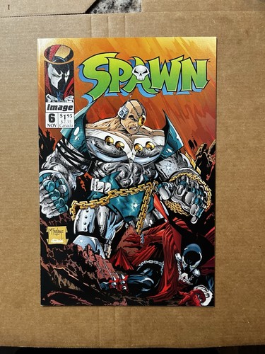 Spawn #6 Comic Book 1992 NM- Todd McFarlane Image Overt-Kill Comics Direct | eBay