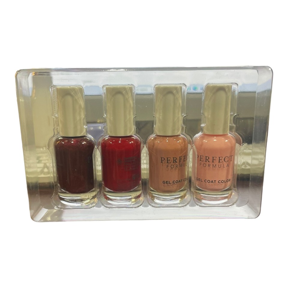 Perfect Formula Gel Coat Color Collection 4 Color 8ml Kit Sets | eBay