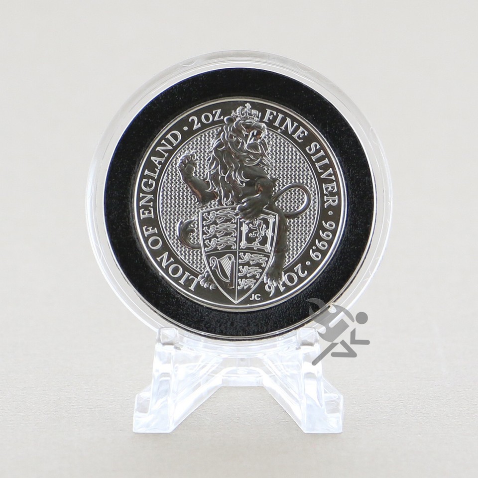 Currency & Coin Slab Display Stand Deluxe Easels with 1/2" Shelf, Clear ...