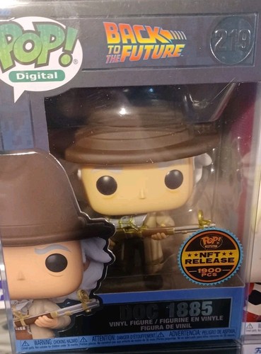 BTTF Doc 1885 Digital Funko Pop with Protector | eBay