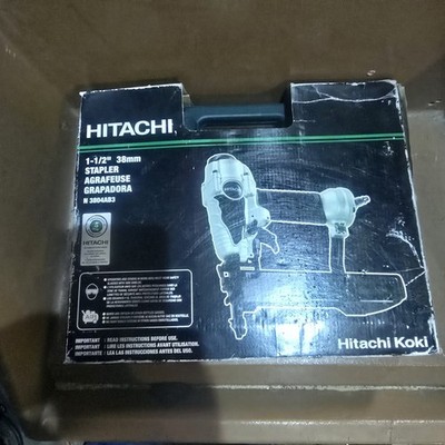 Hitachi Air Power Tool 1 1/2" Stapler Gun N3804AB3S 70-120 Psi Never ...