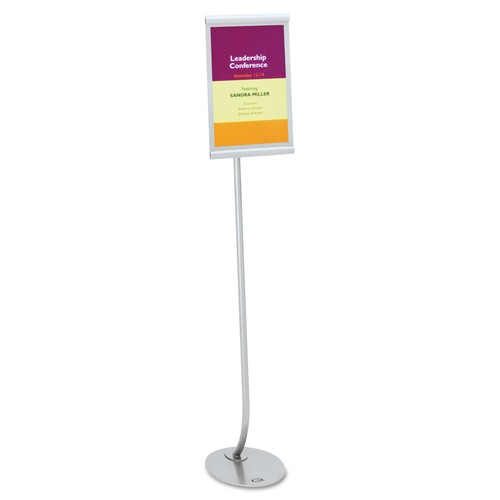 Designer Sign Stand Silver Aluminum Frame 11 x 17 7922 34138596609| eBay