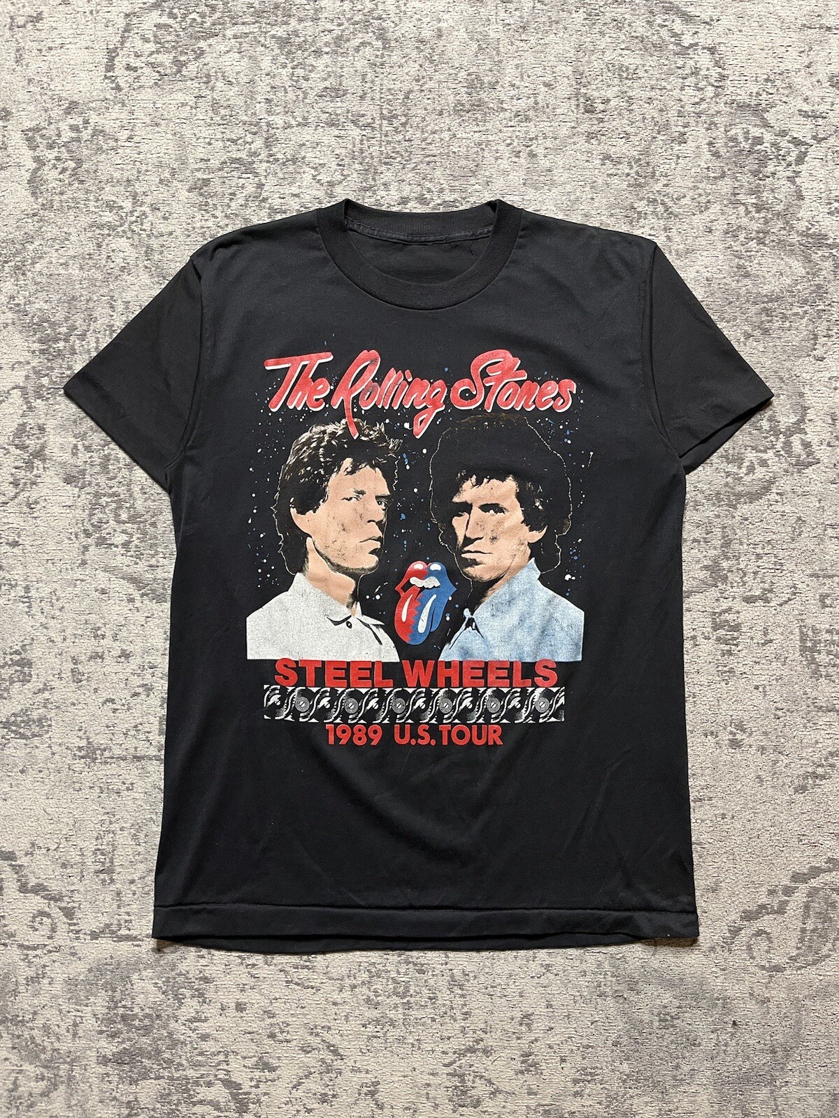 RARE Vintage 1989 The Rolling Stones Steel Wheels 198… - Gem