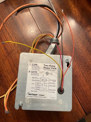 WattStopper C277E Two-Relay Power Pack 120VAC 60Hz | eBay