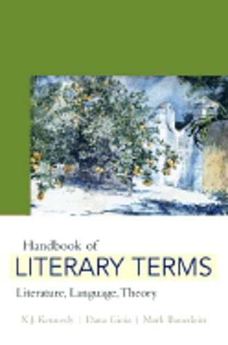 Handbook of Literary Terms: Literature, Language, Theory by Mr. Kennedy ...
