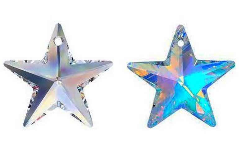 Swarovski Crystal STAR prisms - Lot of 4 pieces- 20 mm | eBay