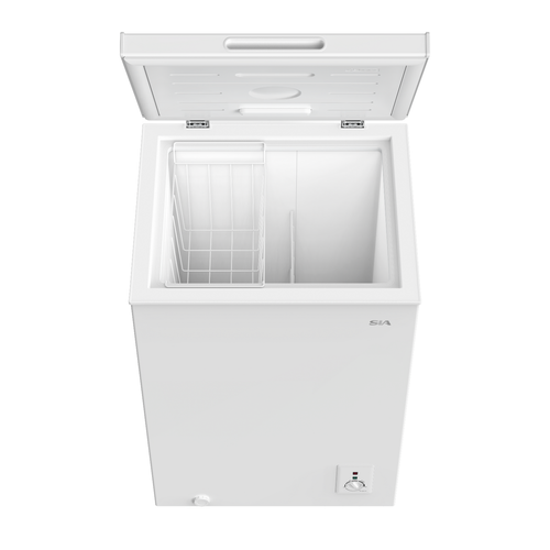 SIA SCF100WE 55cm White Freestanding Compact Chest Freezer 99L | eBay
