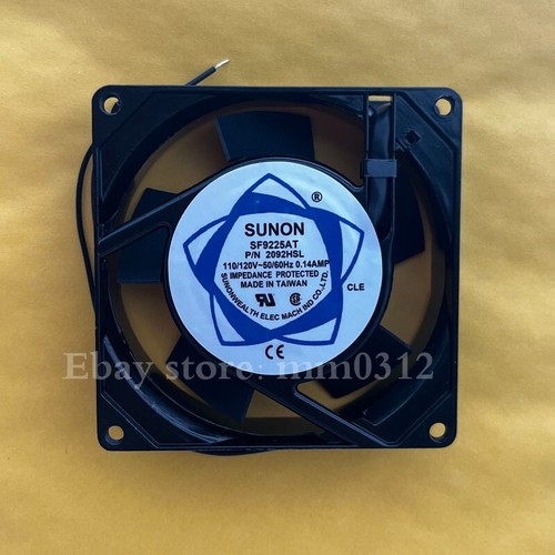 1pcs SUNON SF9225AT P/N 2092HSL 9025 9225 9cm 90mm AC 110V Cabinet Fan ...