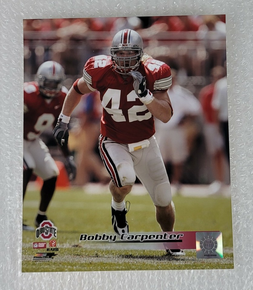 Photo Bobby Carpenter Ohio State Buckeyes 8"x10" Official Licensed NCAA ...