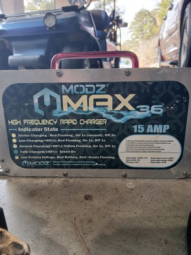MODZ Max36 15 AMP EZGO / CLUB CAR Battery Charger for 36 Volt 15amp. | eBay