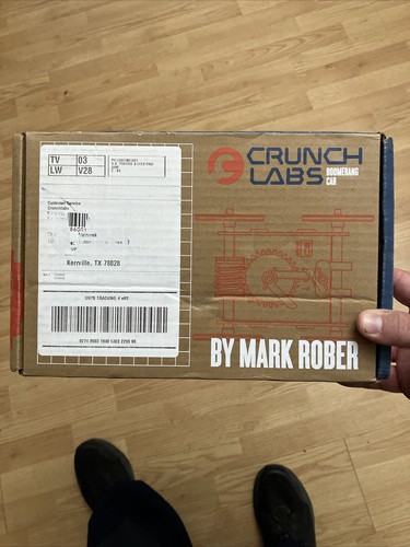 Crunch Labs Mark Rober "Boomerang Car" STEM Build Kit Think Like An ...