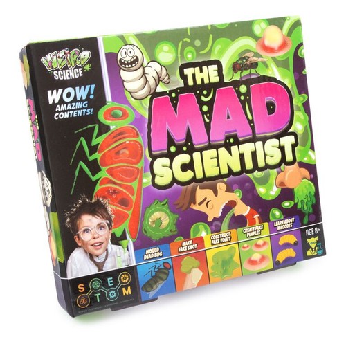 Halloween Weird Science Mad Wissenschaftler Set Gross Chemie ...