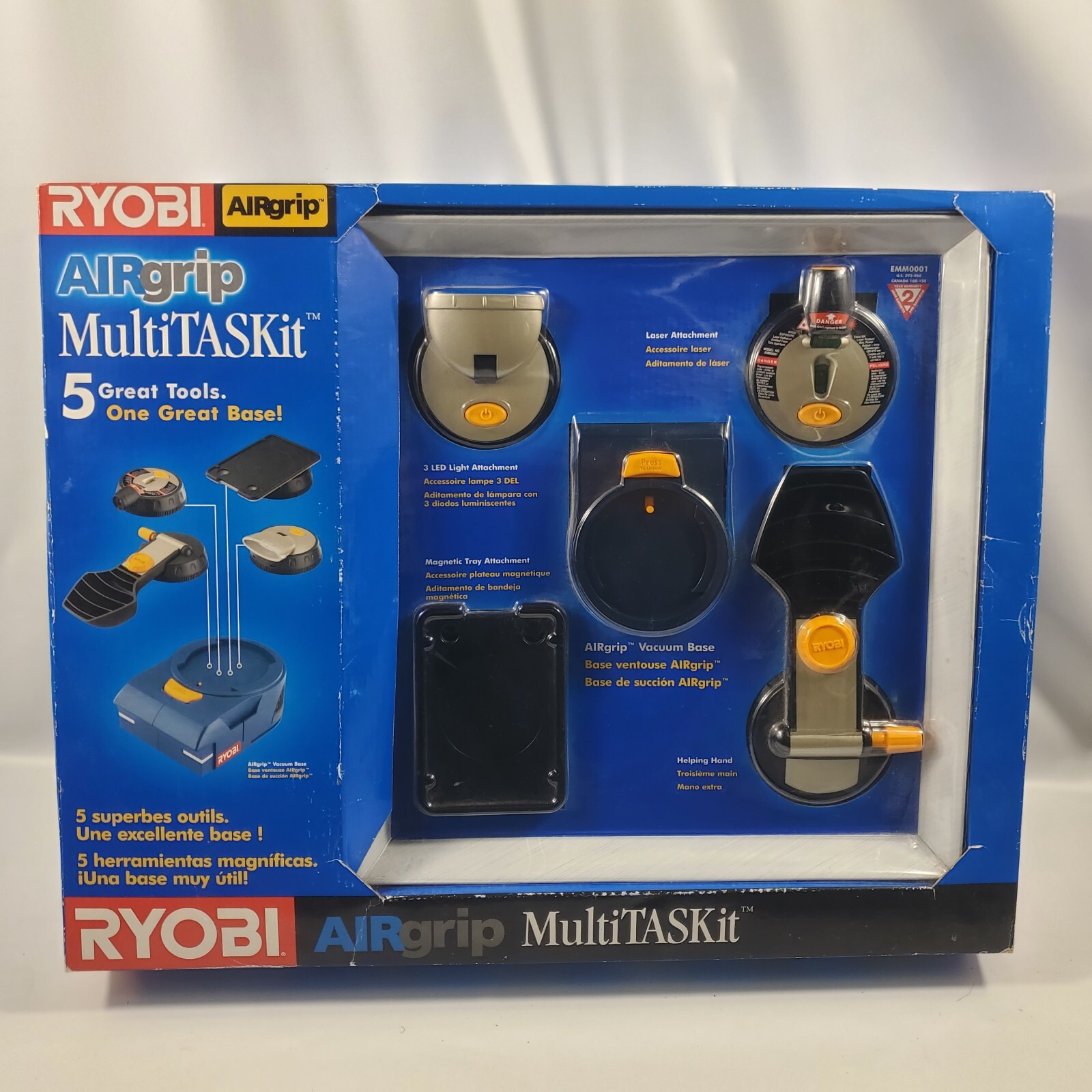 Ryobi EMM0001 Airgrip MultiTASKit 5 Laser Level Kit for sale online | eBay