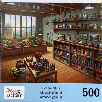 The Jigsaw Puzzle Factory jigsaw puzzle; General Store; 500 pcs | eBay
