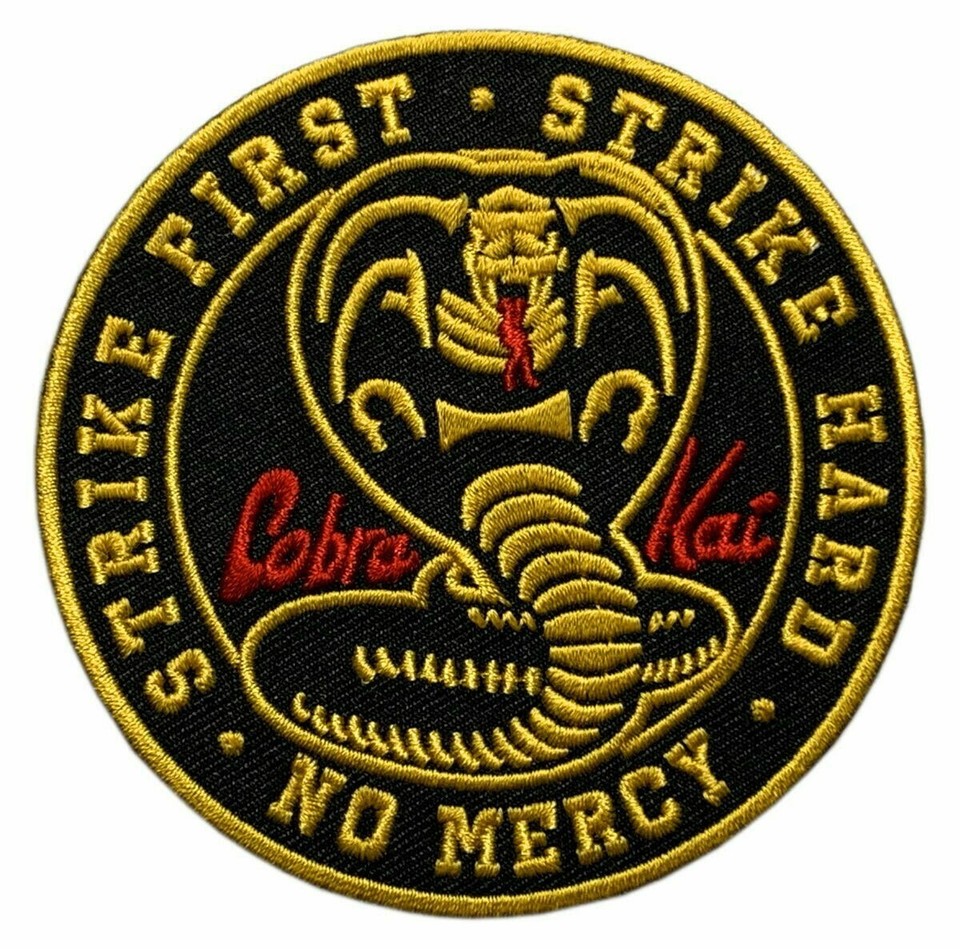 Cobra No Mercy Strike Hard Strike First Patch | 2PC iron or sew 3.5" -3 ...