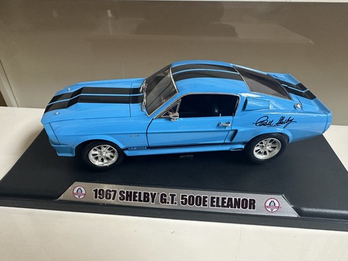 Shelby Collectibles 1967 Ford "Eleanor" in Blue 1:18 Scale GT500E ...