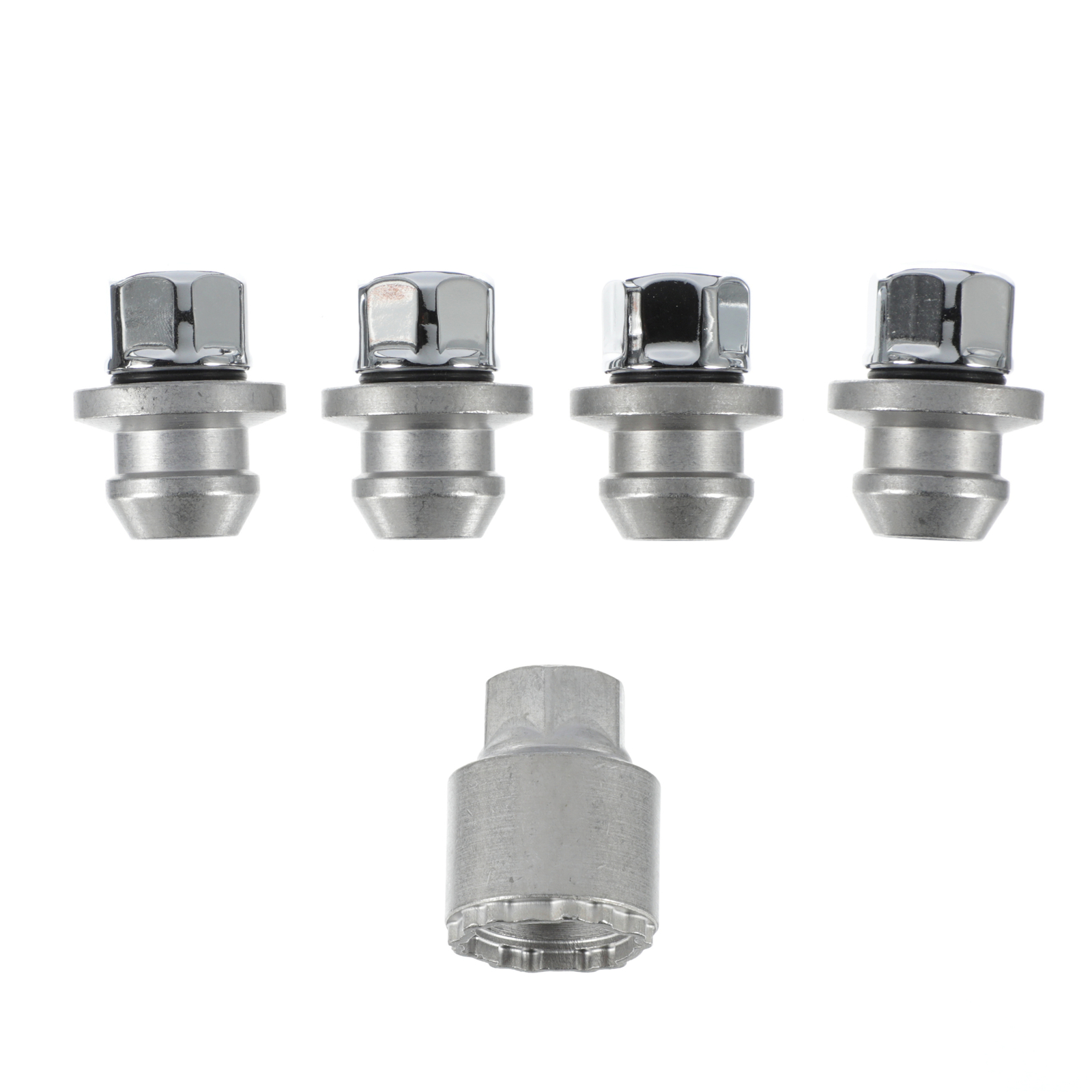 OEM NEW 2007-2025 Buick Cadillac Chevrolet GMC Wheel Lock Kit Chrome ...