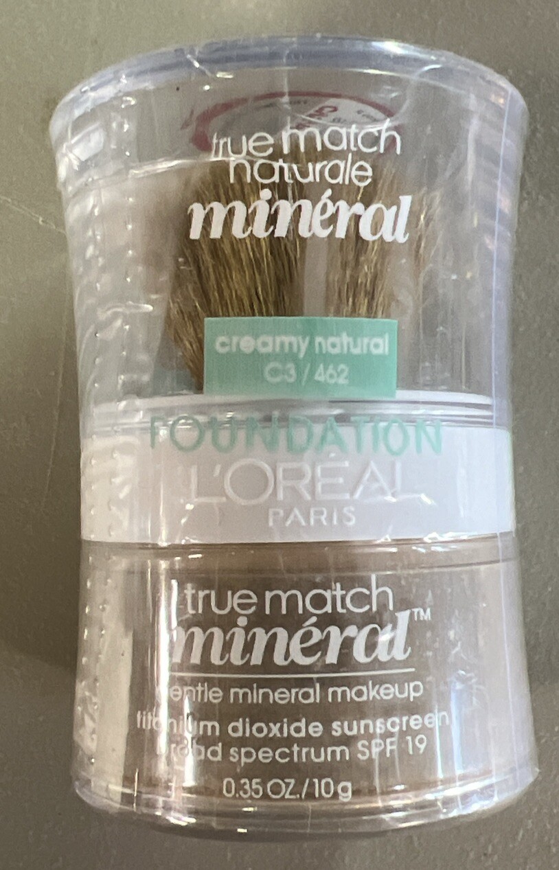 L’Oreal Paris True Match Mineral Powder Foundation Creamy Natural C3 ...