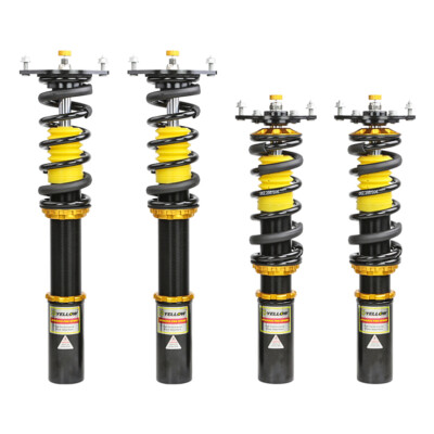 YELLOW SPEED RACING DYNAMIC PRO SPORT COILOVERS FOR DAIHATSU CHARADE ...
