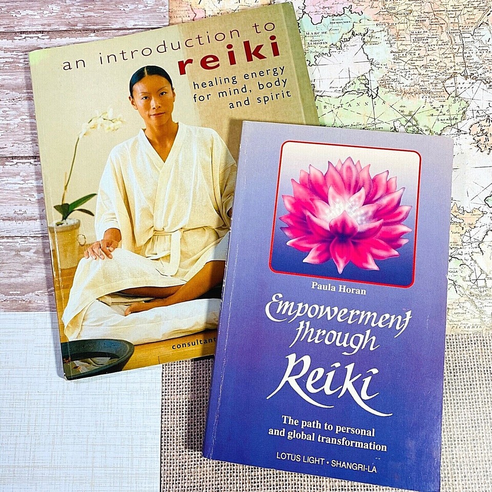 Vtg Reiki Books Healing Mind Body Spirit Alternative Medicine Physical ...
