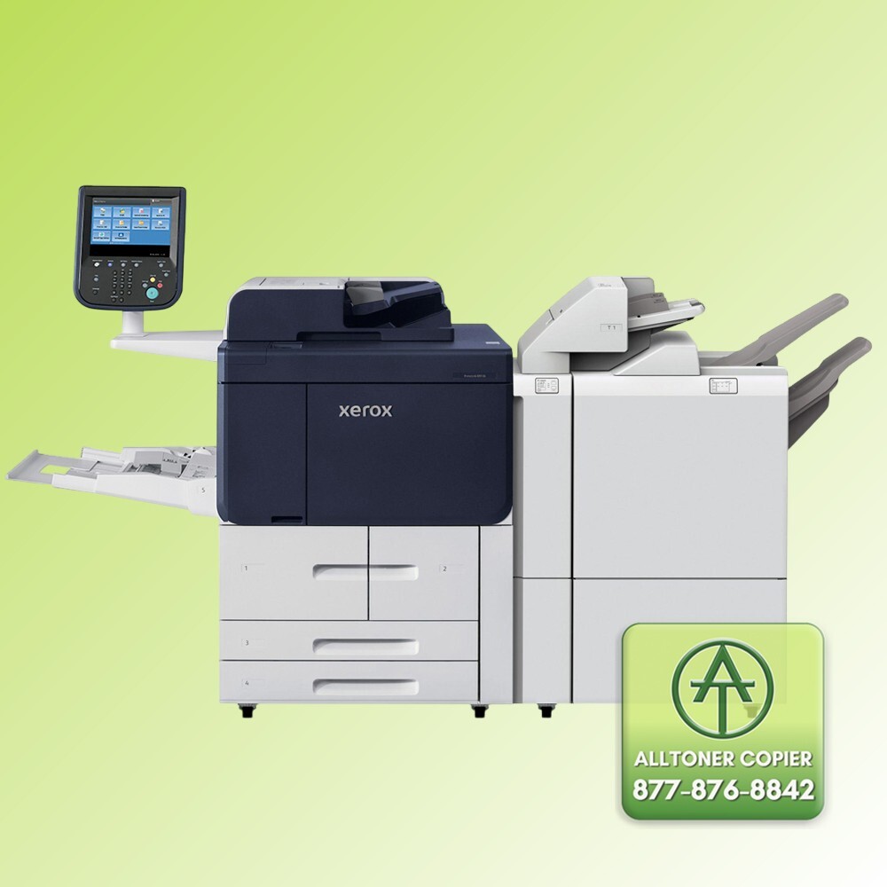 Xerox PrimeLink B9100 Mono BW Production Printer Copy Scan Finisher 100 ...