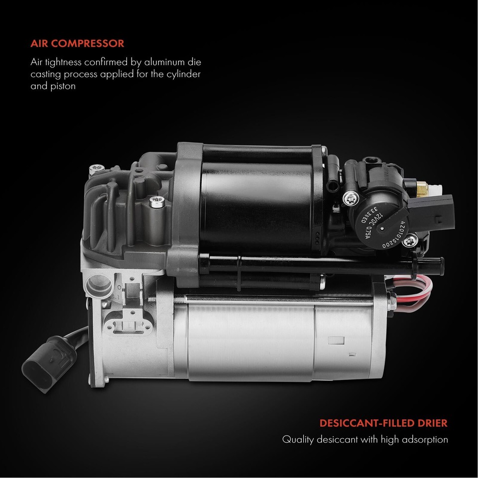 Air Suspension Compressor for Mercedes W218 W212 CLS-Class E-Class ...