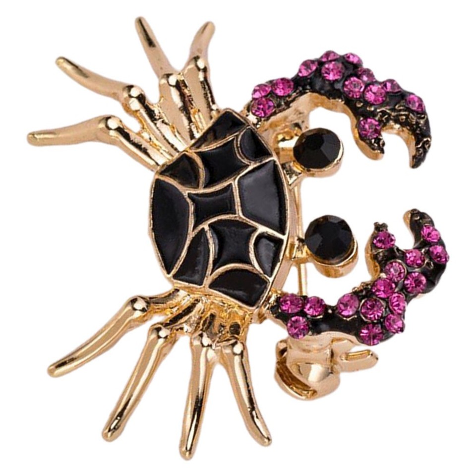 Decorative Crab Brooch Animal Lapel Pin Cute Brooch Small Crab Brooch ...
