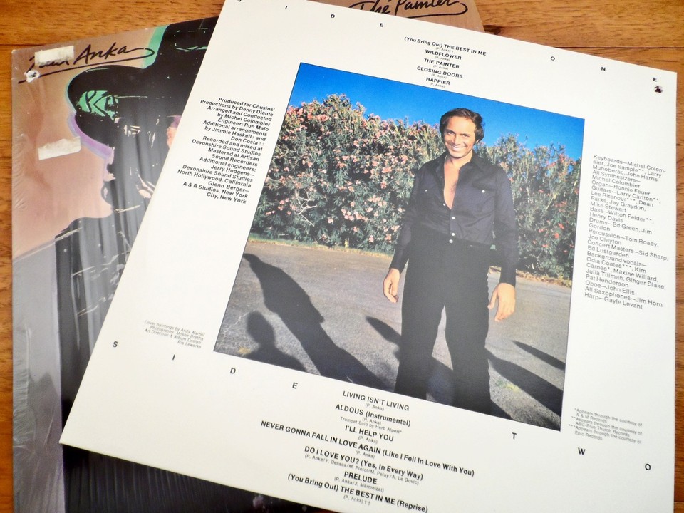 Paul Anka ‎♫ The Painter ♫ 1976 United Artists Records Original Quad ...