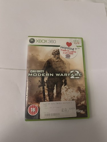 Call Of Duty Modern Warfare 2 COD MW2 Microsoft Xbox 360/One Game FREE ...
