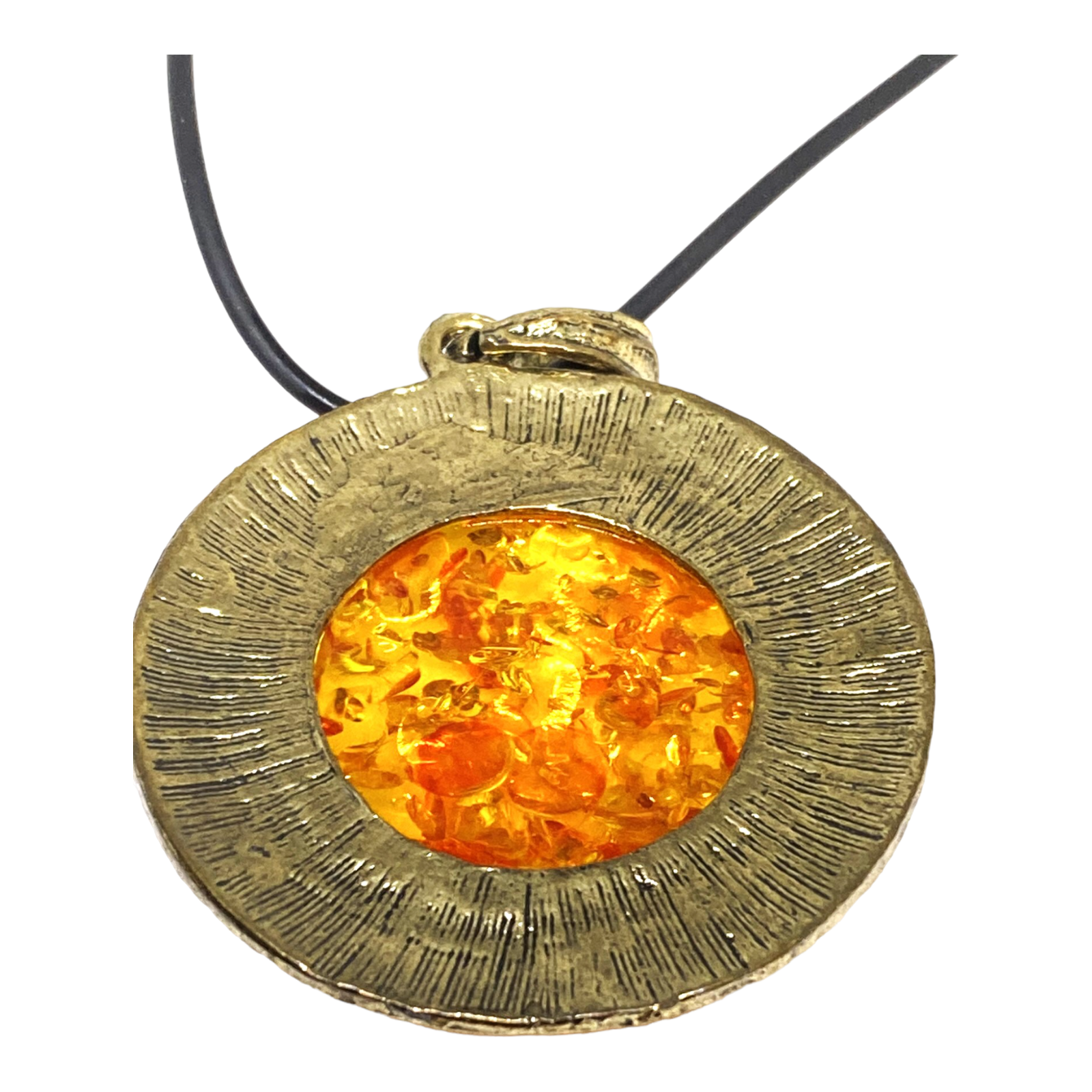 Modern Faux Amber Pendant. B341-T30 | eBay